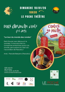 Dimanche 18 janvier – Contes en poche : Les doux dimanches contés
